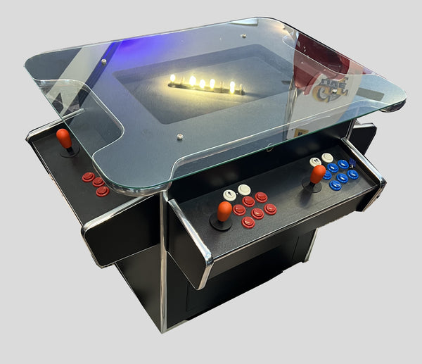 COCKTAIL ARCADE 3-PANEL GAME WITH CUSTOM GRAPHICS OF YOUR CHOICE - PLA ...