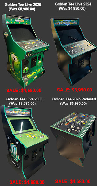 Golden Tee Live Family For Home & Business Use Starting at $2,380.00 ...