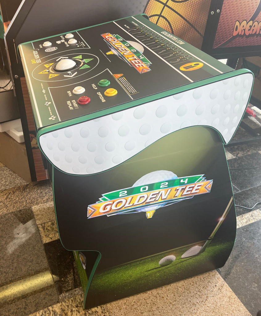 Golden Tee 2024 Heavy Duty, Commercial Grade, Coin Operated Machine Wi ...