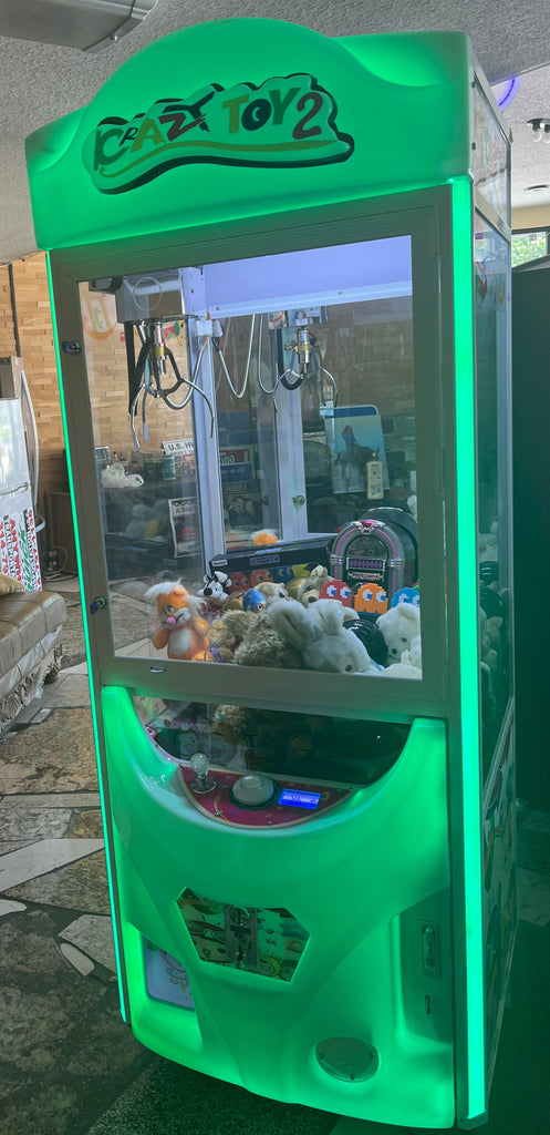 Crazy Toy - 2 Crane Arcade Machine- Brand New-Sharp-HEAVY DUTY, COIN O ...