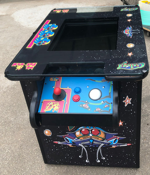 Ms Pac & Gal COCKTAIL ARCADE- PLAYS UPTO 60 GAMES - LOTS OF NEW PARTS ...