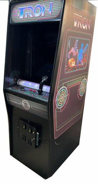 TRON ARCADE GAME, NEW PARTS-HEAVY DUTY, COIN OPERATED, COMMERCIAL GRAD ...