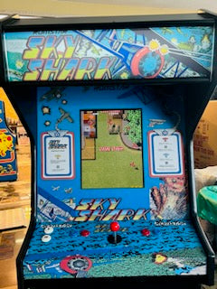 SKY SHARK ARCADE GAME-HEAVY DUTY, COIN OPERATED, COMMERCIAL GRADE WITH ...