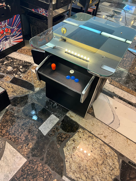 COCKTAIL ARCADE 3-PANEL GAME WITH CUSTOM GRAPHICS OF YOUR CHOICE - PLA ...