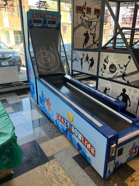 Skee Ball Arcade-Crazy Bowling , Brand New-HEAVY DUTY, COIN OPERATED ...