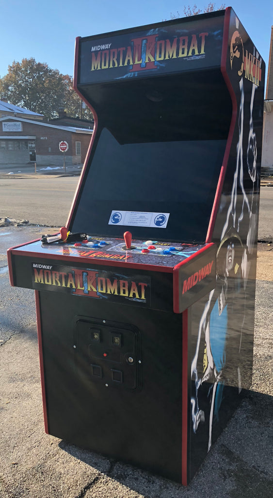 MORTAL KOMBAT 2 ARCADE WITH LOTS OF NEW PARTS-EXTRA SHARP-HEAVY DUTY ...