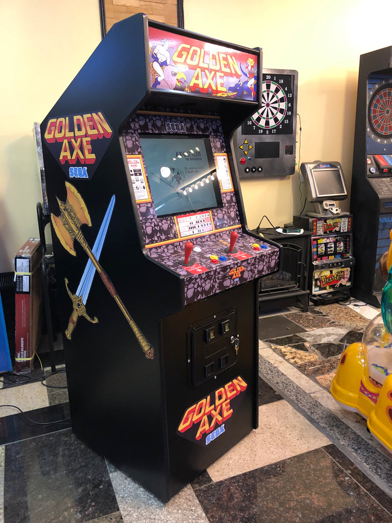 Golden Axe Arcade, Lots Of New Parts, Sharp-HEAVY DUTY, COIN OPERATED ...