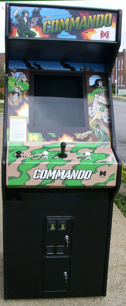 COMMANDO ARCADE VIDEO GAME- New Parts, Heavy Duty, Coin Operated, Comm ...