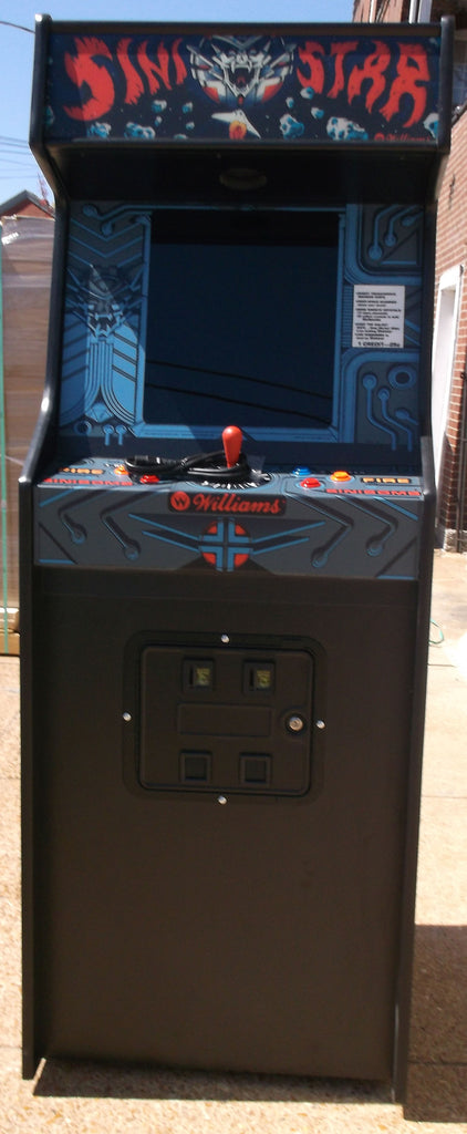 SINISTAR ARCADE WITH LOTS OF NEW PARTS-SHARP-HEAVY DUTY, COIN OPERATED ...