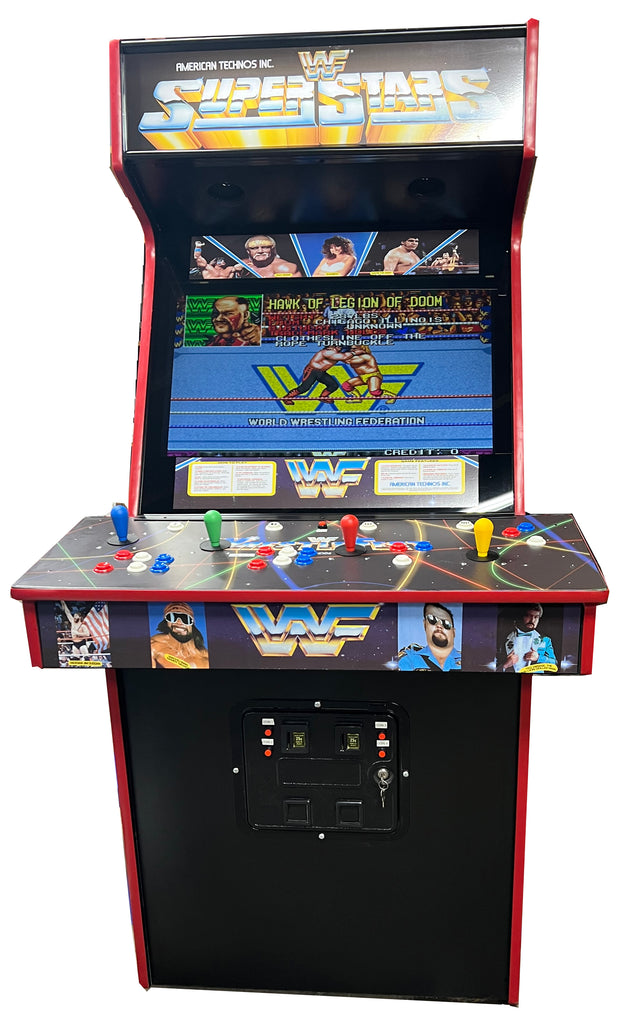 Wrestle Fest Arcade Video Game-With 27" LCD Monitor, Sharp-HEAVY DUTY ...